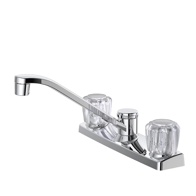 Exquisite fashion Project Source Kitchen Faucet - 2-Handle - Brass ...